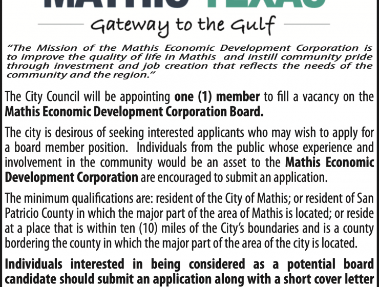 Mathis Economic Development Corporation